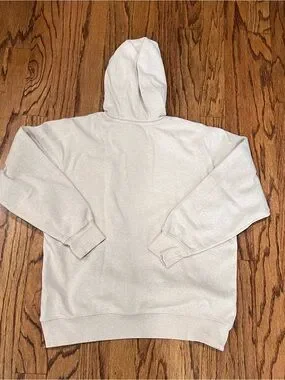 Ariat | Sweaters | Ariat Cream Hoodie With Burgundy Logo And Lined Hood ...